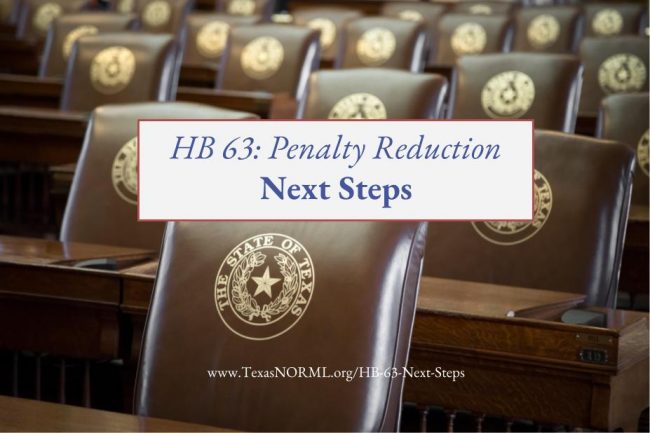 HB 63: Next Steps – Texas NORML